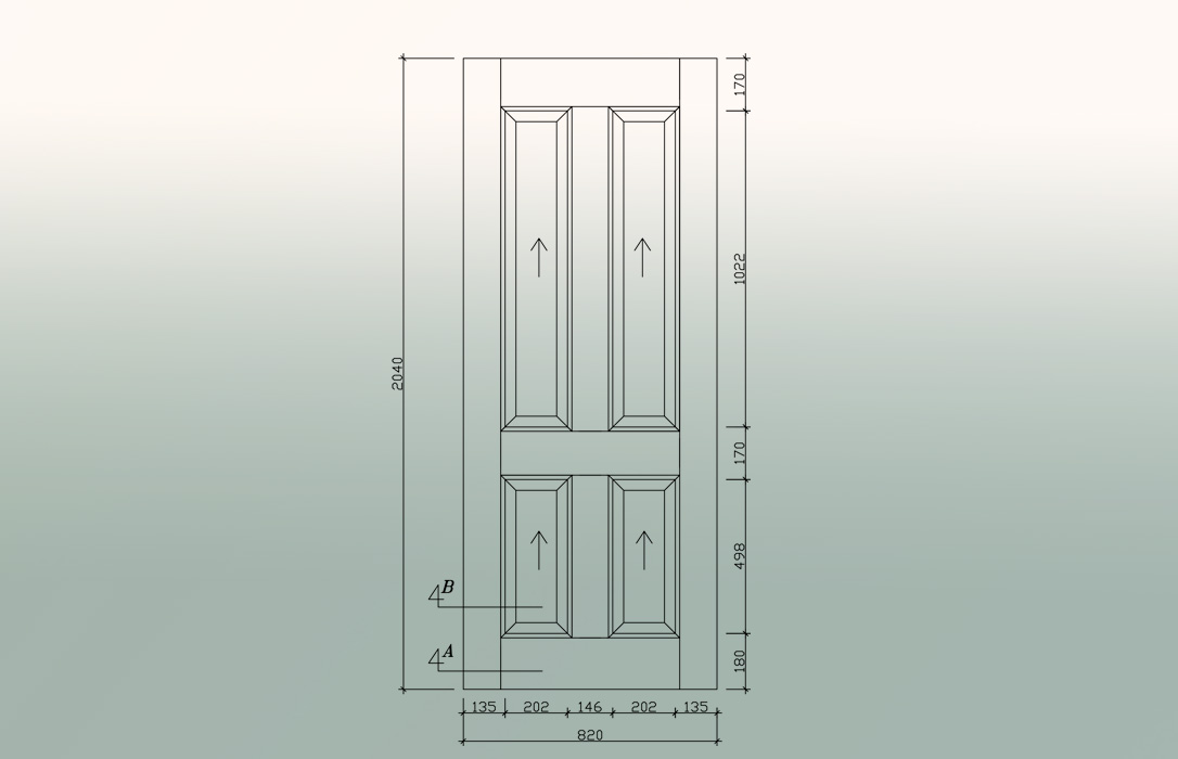 Stricta Solid External Door - Doors Delivered